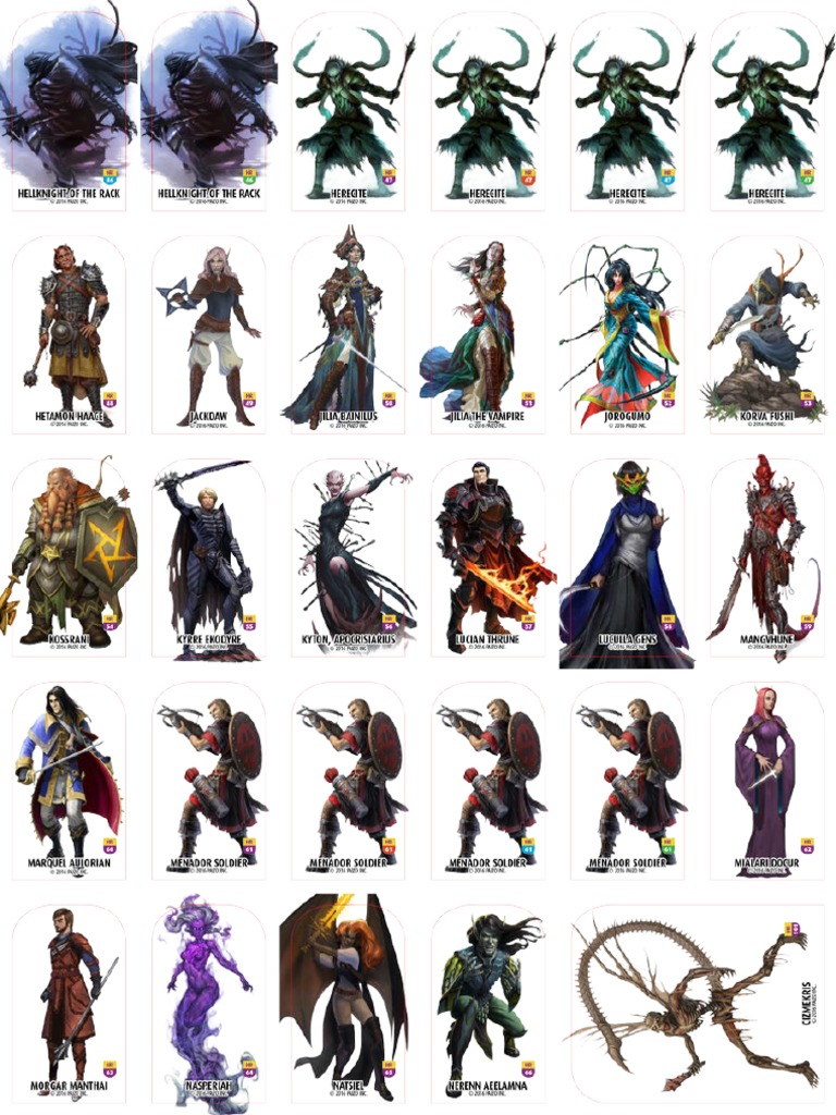 Hells Rebels Pawn Collection Pathfinder | PDF