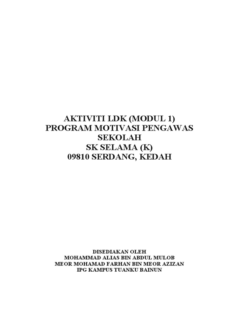 Modul LDK SK | PDF
