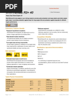 Shell Argina S2 40 TDS | PDF | Lubricant | Motor Oil