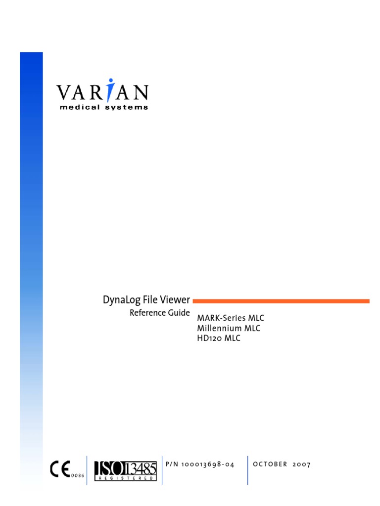 Dynalog File ViewDFV RG 100013698-04.Pd | PDF | Computer File | Histogram