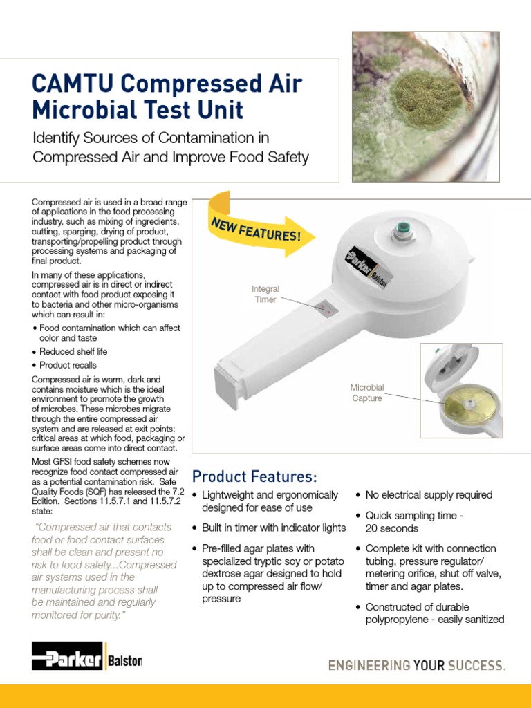 CAMTU Compressed Air Microbial Test Unit: Identify Sources of ...