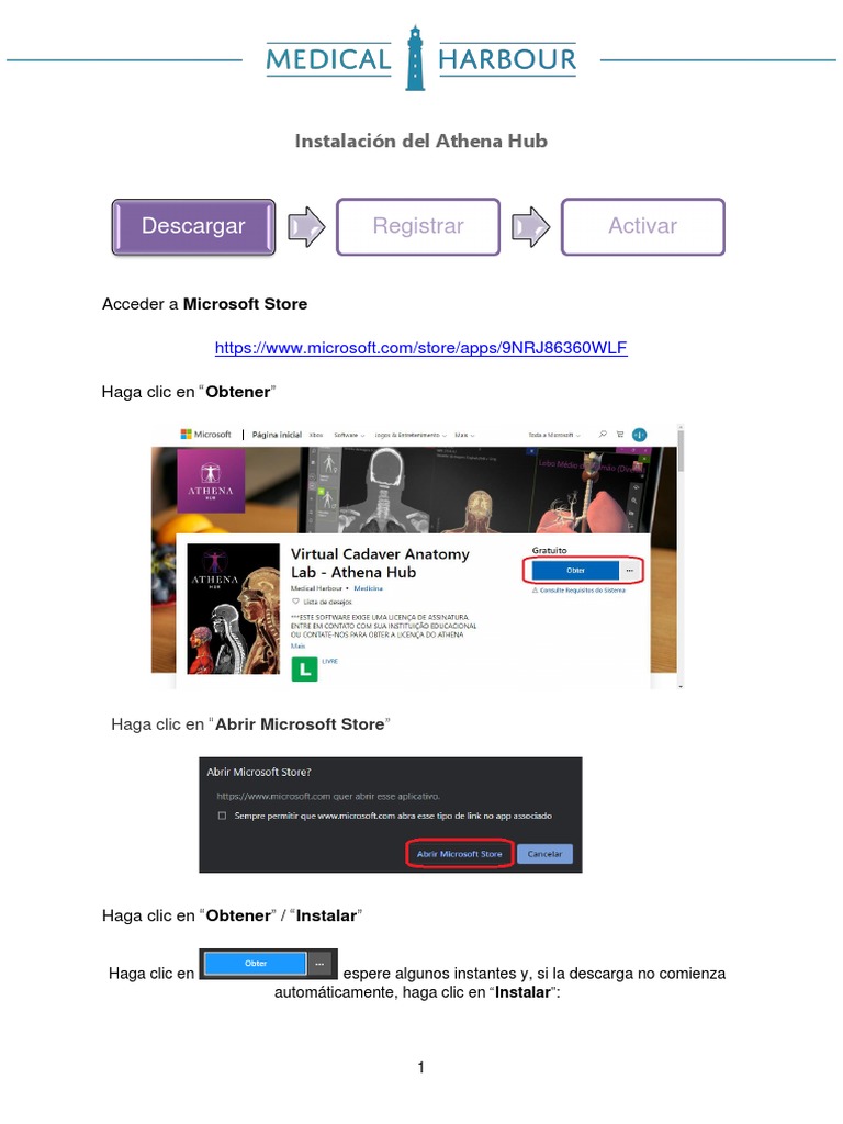 Activación de Athena Hub y Licencia | PDF | Gestión de tecnología de la ...