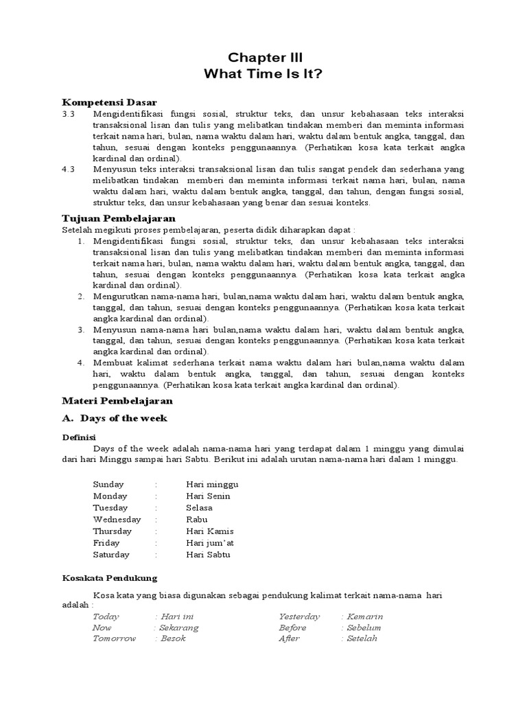 LKPD Chapter 3 | PDF | Seni & Disiplin Bahasa