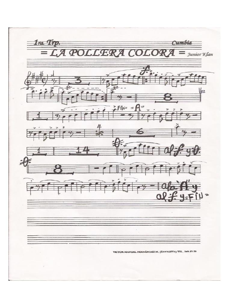 CUMBIA-JUNIOR_KLAN-LA_POLLERA_COLORA | PDF