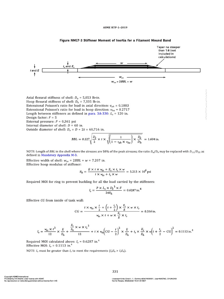 ASME RTP - 1 - Stiffner | PDF