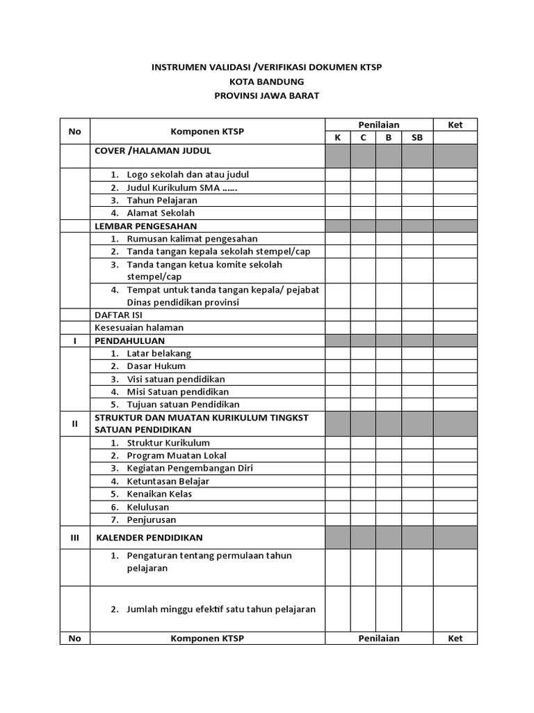 Instrumen Validasi Fix 2022 | PDF
