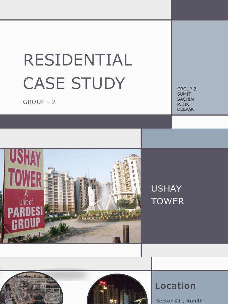 Residential Case Study | PDF | Tile | Architectural Design