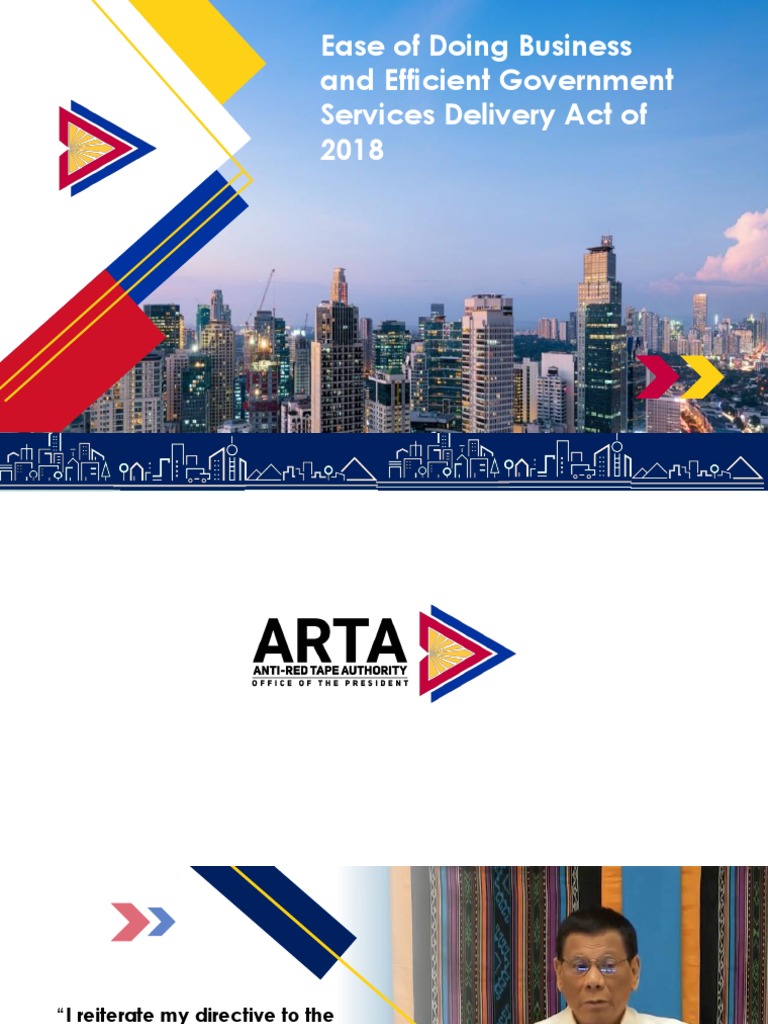 RA 11032: Streamlining Business Processes | PDF | License | Crimes