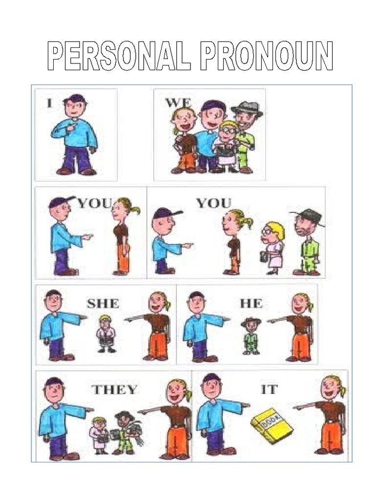 Note PERSONAL PRONOUNS 1 | PDF