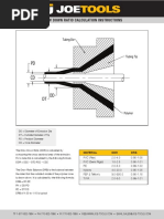 Wire Drawing Formulas | PDF | Wire | Engineering Tolerance