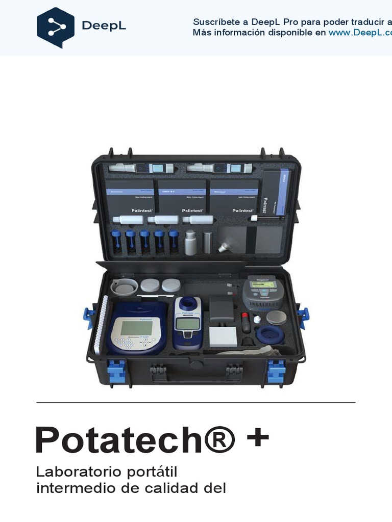 Potatech ZI PTW 10480 Español | PDF | Química