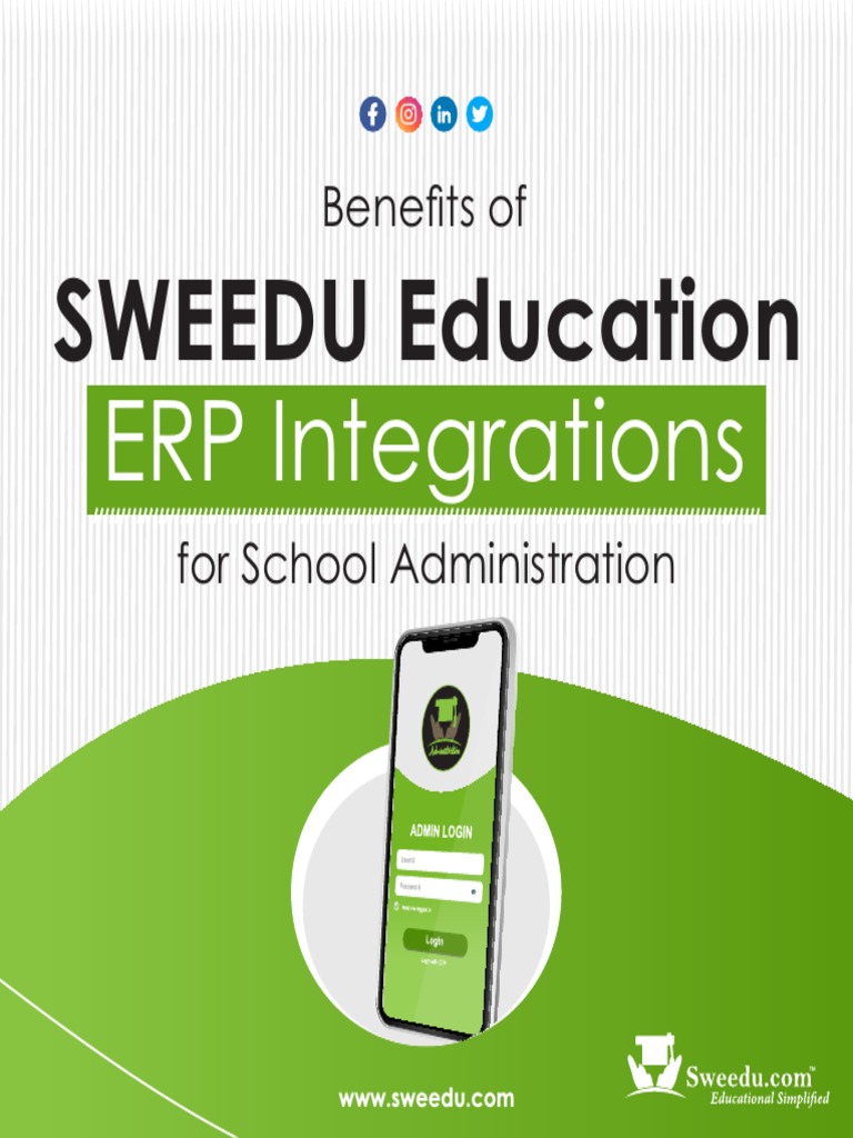 Sweedu Education ERP Integration With School Management Software | PDF ...