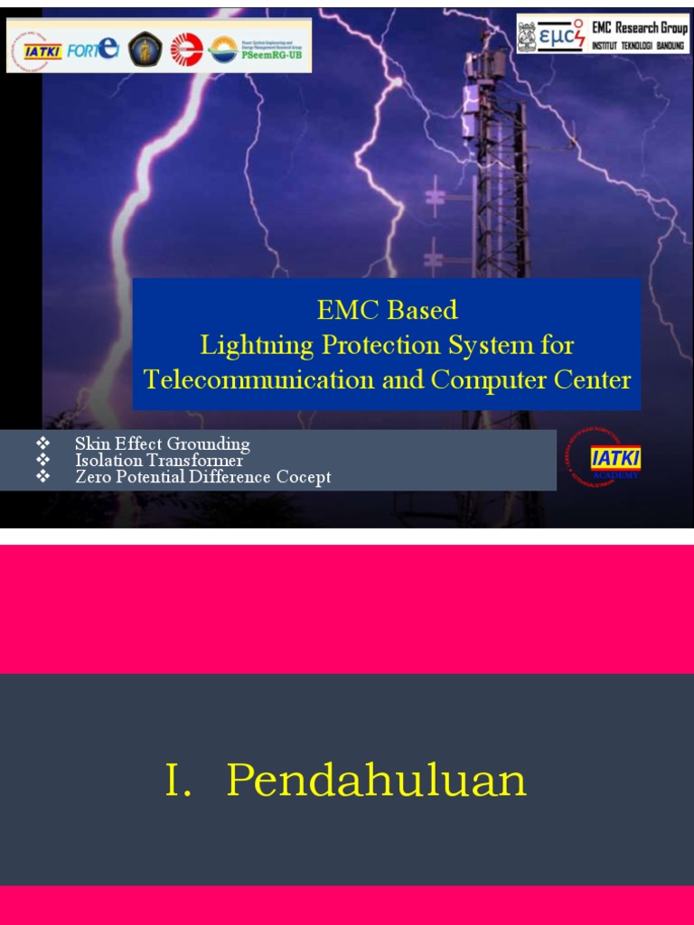 EMC Based Lightning Protection For Tower Telecommunication | PDF