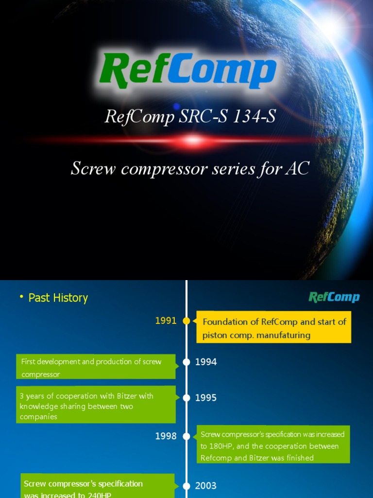 Refcomp SRC-S&134-S For AC Series | PDF | Applied And Interdisciplinary ...