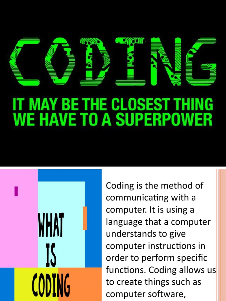 Coding | PDF | Computer Programming | Creativity