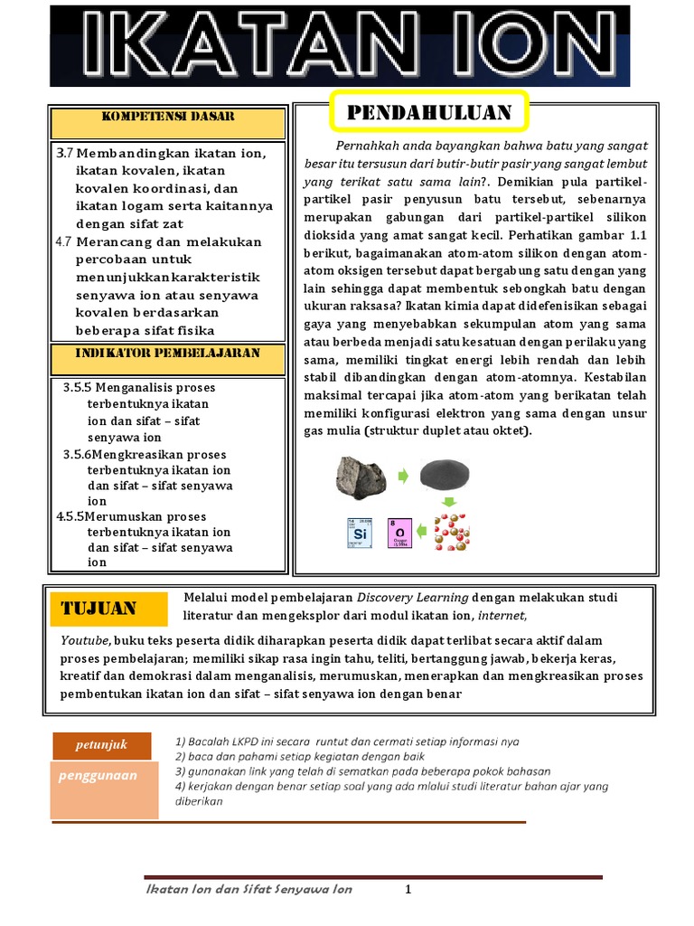 LKPD Siswa Berbasis Discovery Learning | PDF