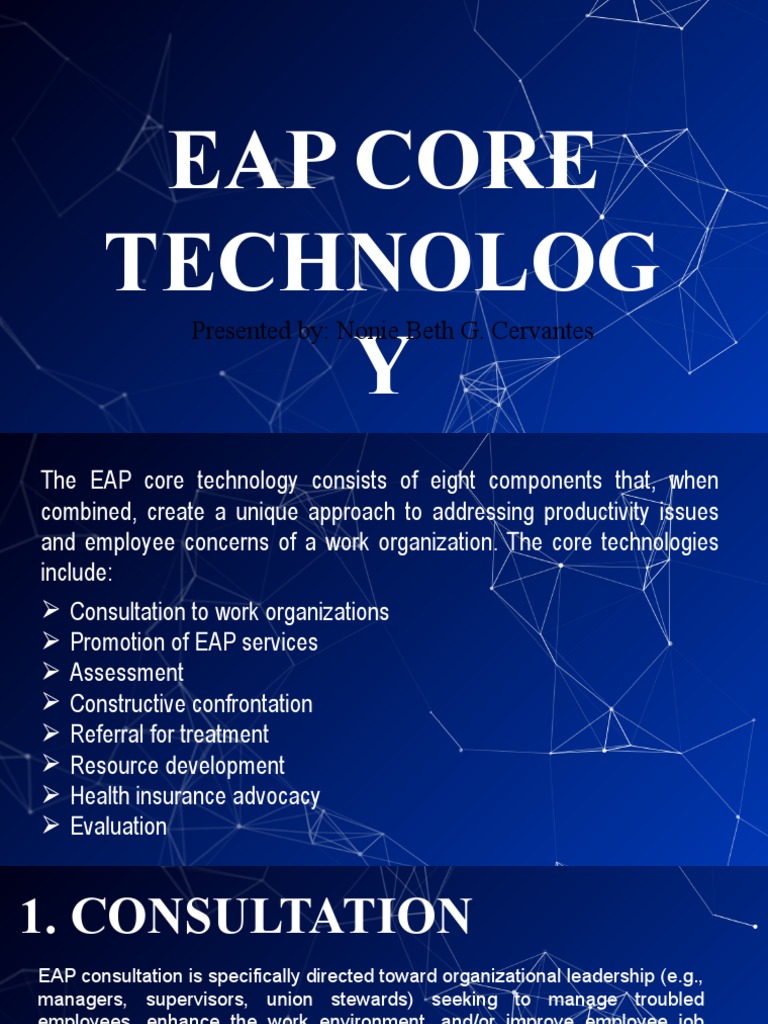 Eap Core Technolog Y: Presented By: Nonie Beth G. Cervantes | PDF ...