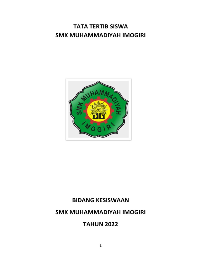 Revisi 1 Tatib Siswa SMK Muhim | PDF