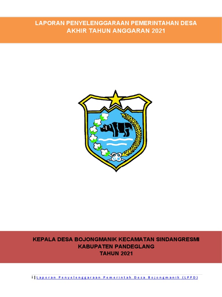 LPPD Kepala Desa 2021 | PDF