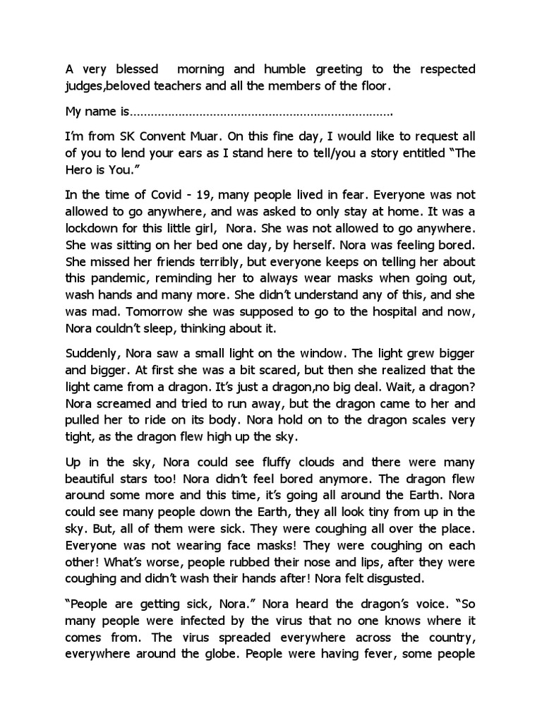 Story Telling Text | PDF