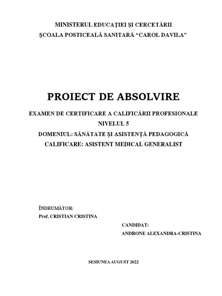 Rolul Asistentei Medicale in Ingrijirea Depresie acută-TEORIE2 | PDF