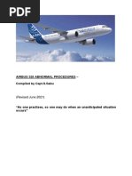 A320 Lights and Switches Guide | PDF | Flight Recorder | Transport