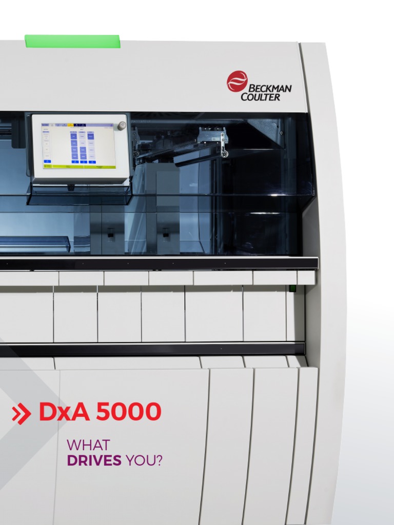 BR 235401 DxA 5000 What Drives You | PDF | Automation | Laboratories