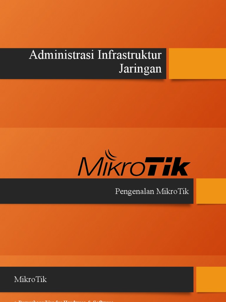 Administrasi Infrastruktur Jaringan Pdf Griya And Taman Komputer 
