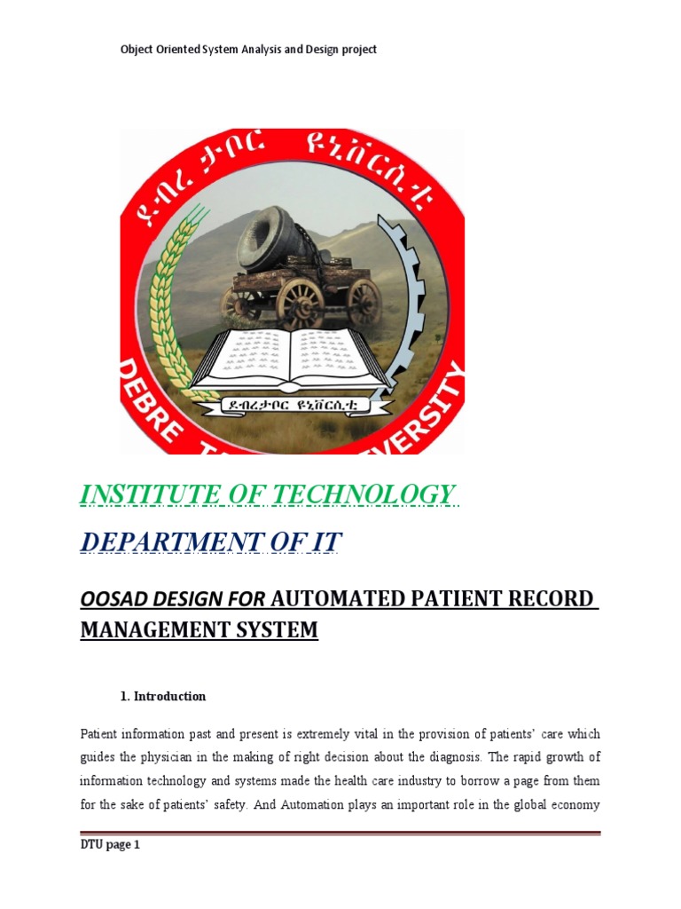 Oosad Project (AutoRecovered) | PDF | Use Case | Class (Computer Programming)