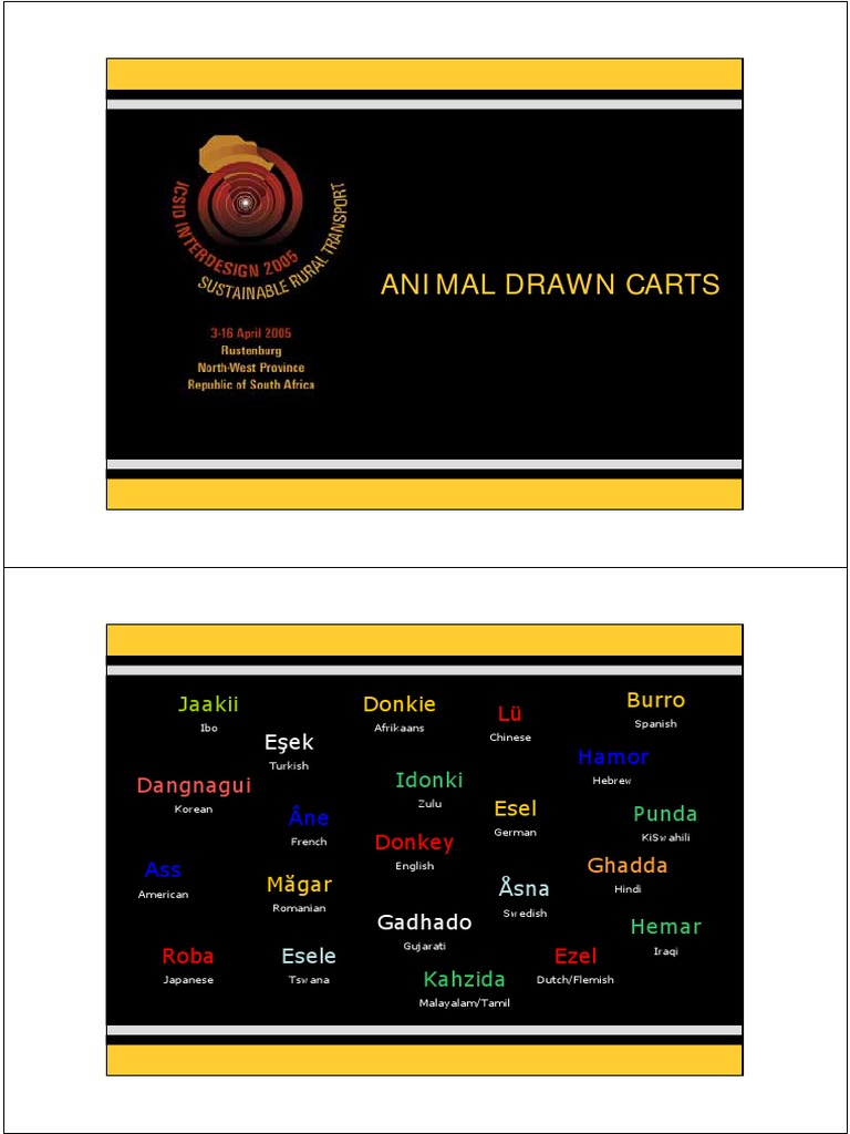 Animal Drawn Carts | Download Free PDF | Trunk (Car) | School Bus