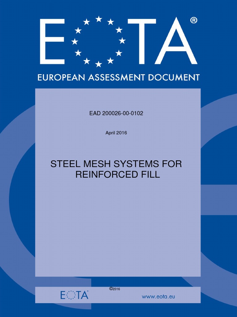 Steel Mesh System For Reinforced Fill | Download Free PDF | Wire | Rope