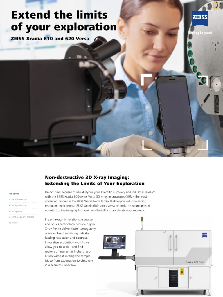 Extend The Limits of Your Exploration: ZEISS Xradia 610 and 620 Versa ...