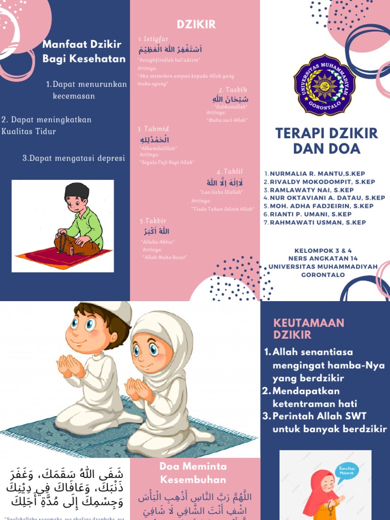 Leaflet Terapi Dzikir Dan Doa Ruang IGD | PDF