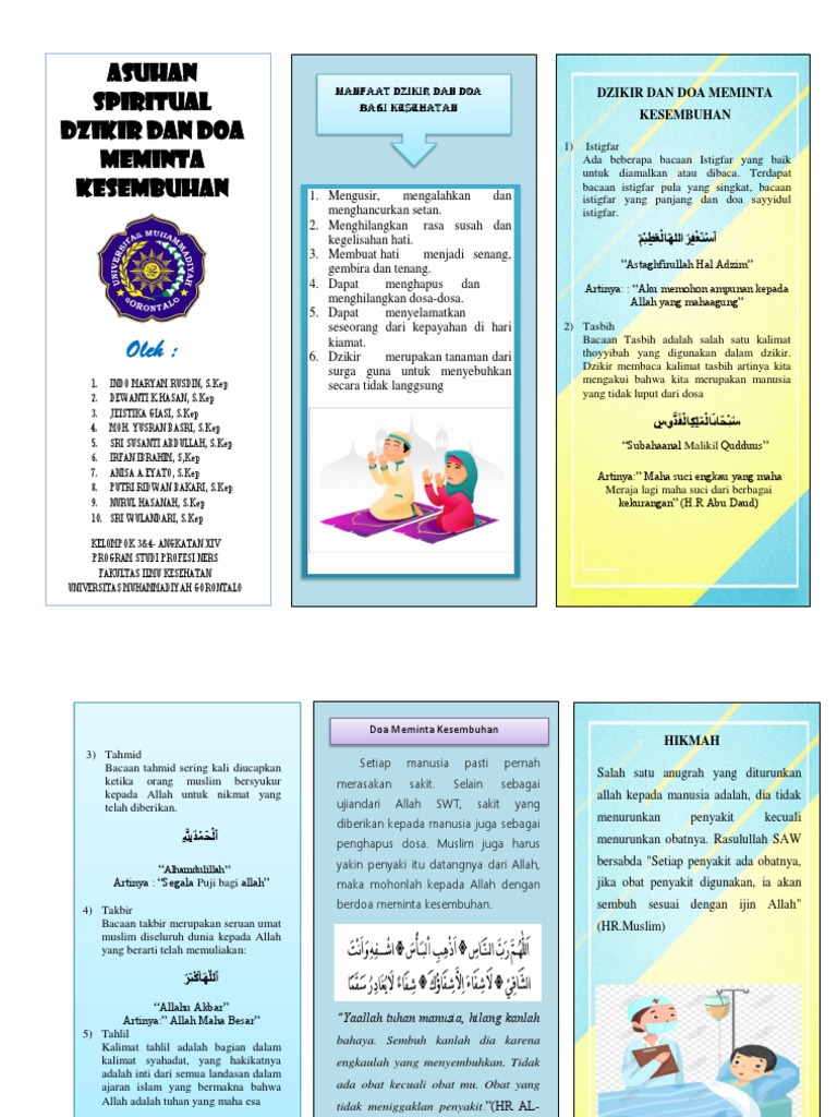 Leaflet Asuhan Spiritual KEL 3&4 IGD RSAS | PDF