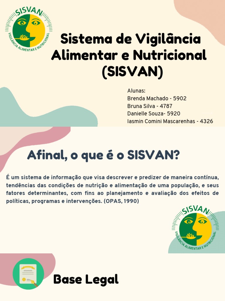 Sistema de Vigilância Alimentar e Nutricional (SISVAN) | PDF ...