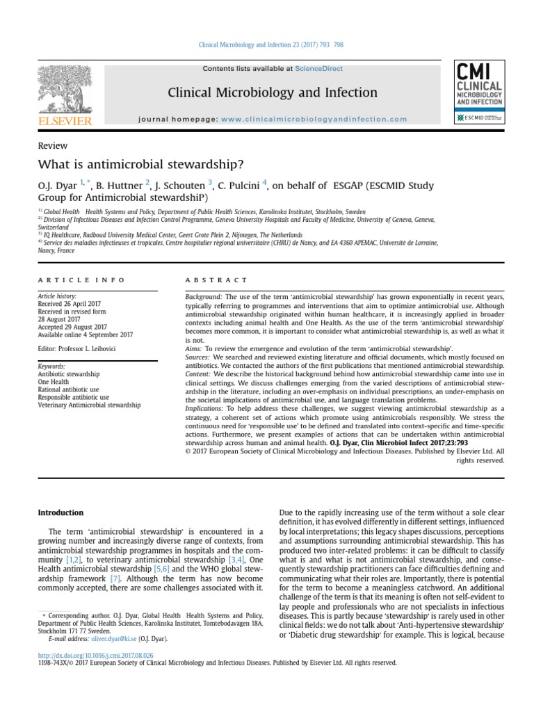 Antibiotic Stewardship Programme | PDF | Antimicrobial Resistance | Antimicrobial