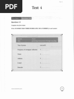 Ielts Listening Question Paper | PDF