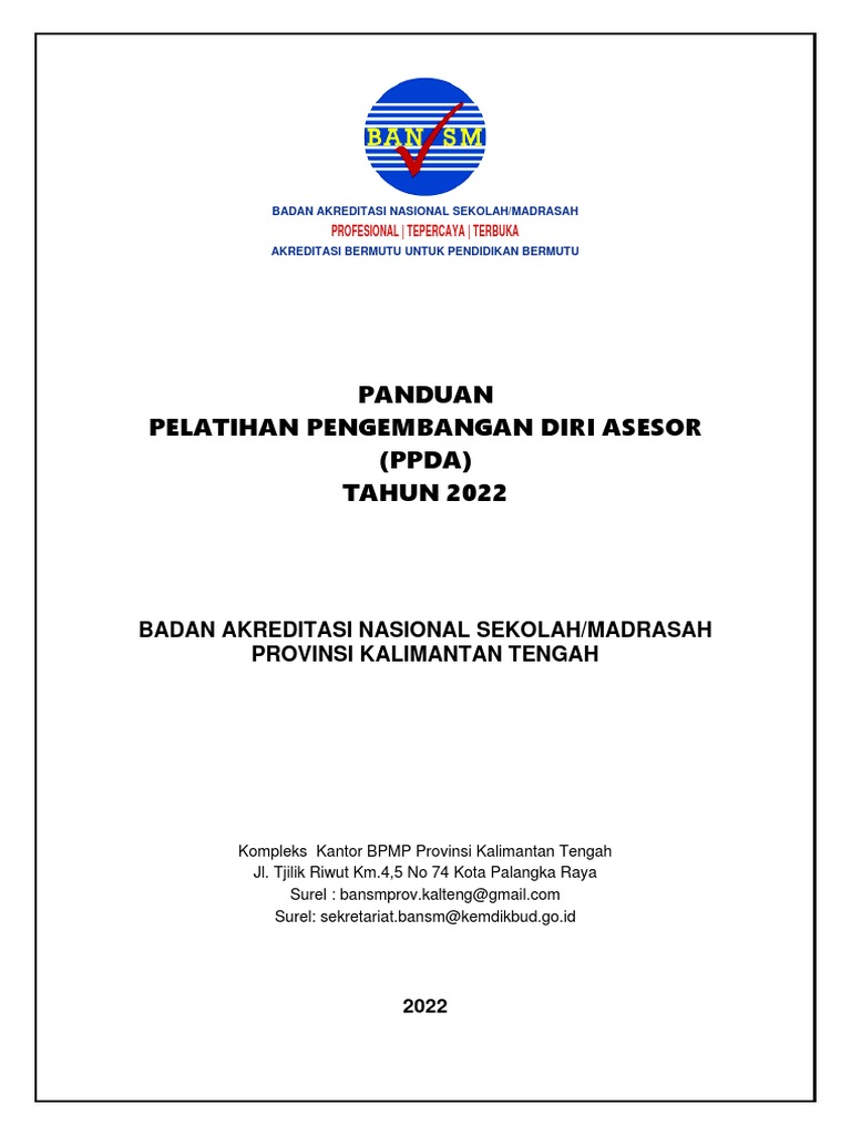 Panduan Ppda 2022 | PDF