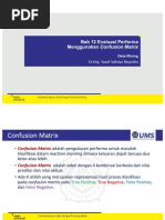 Confusion Matrix | PDF | Metode & Bahan Ajar