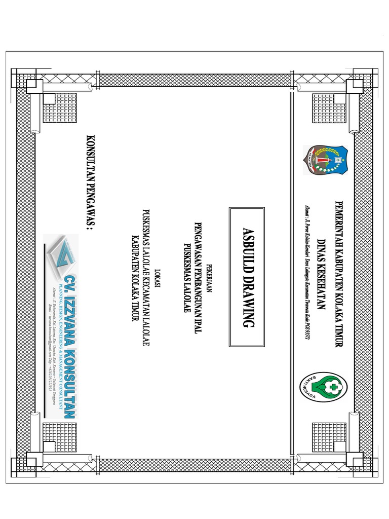 ASBUILD DRAWING IPAL LALOLAE | PDF