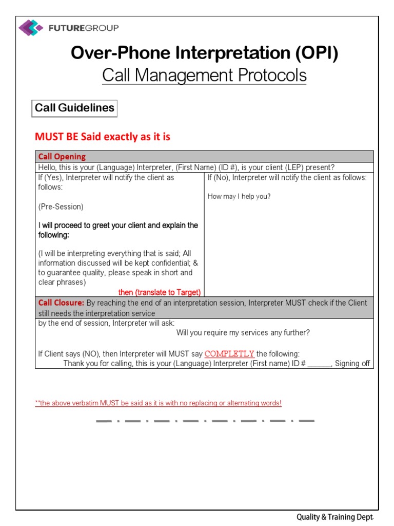 Call Management Protocol (General) | PDF | Language Interpretation ...