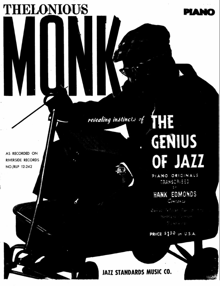 Thelonious Monk - The Genius of Jazz | PDF
