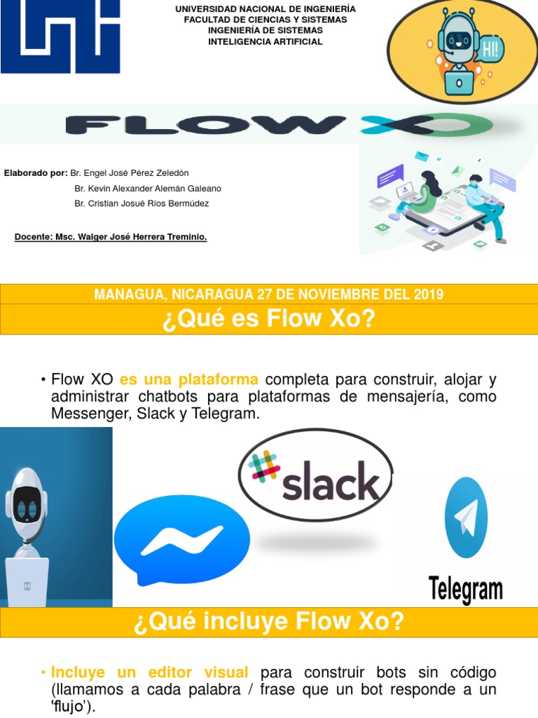Flow Xo 2019 Presentation | PDF | Red mundial | Ciencias de la Computación