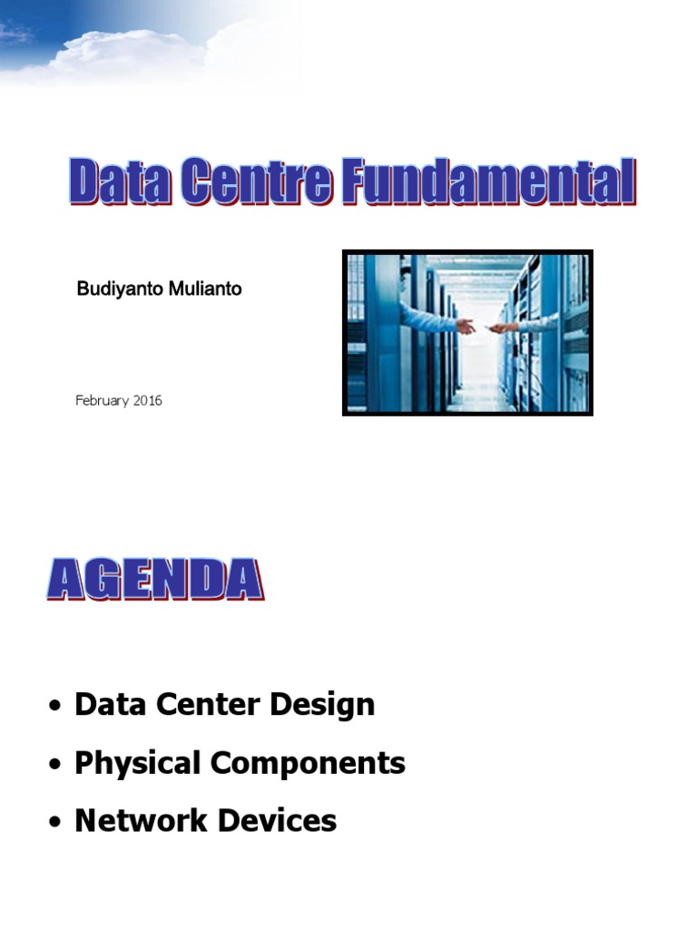 Datacenter Fundamental Rev1 | PDF | Data Center | Electricity