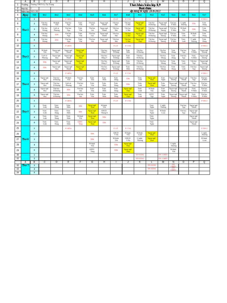 TKBHK2 28 .3.2022 K89 TB Ôn | PDF