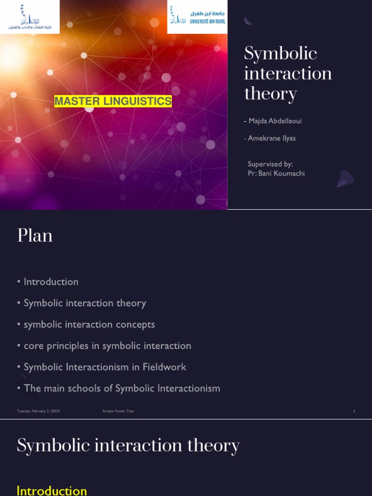 Symbolic Interaction Theory | PDF | Cognition | Epistemology