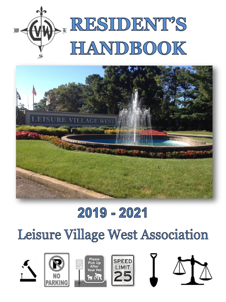 Resident Handbook 2019 2021 | PDF | Recreational Vehicle | Lease