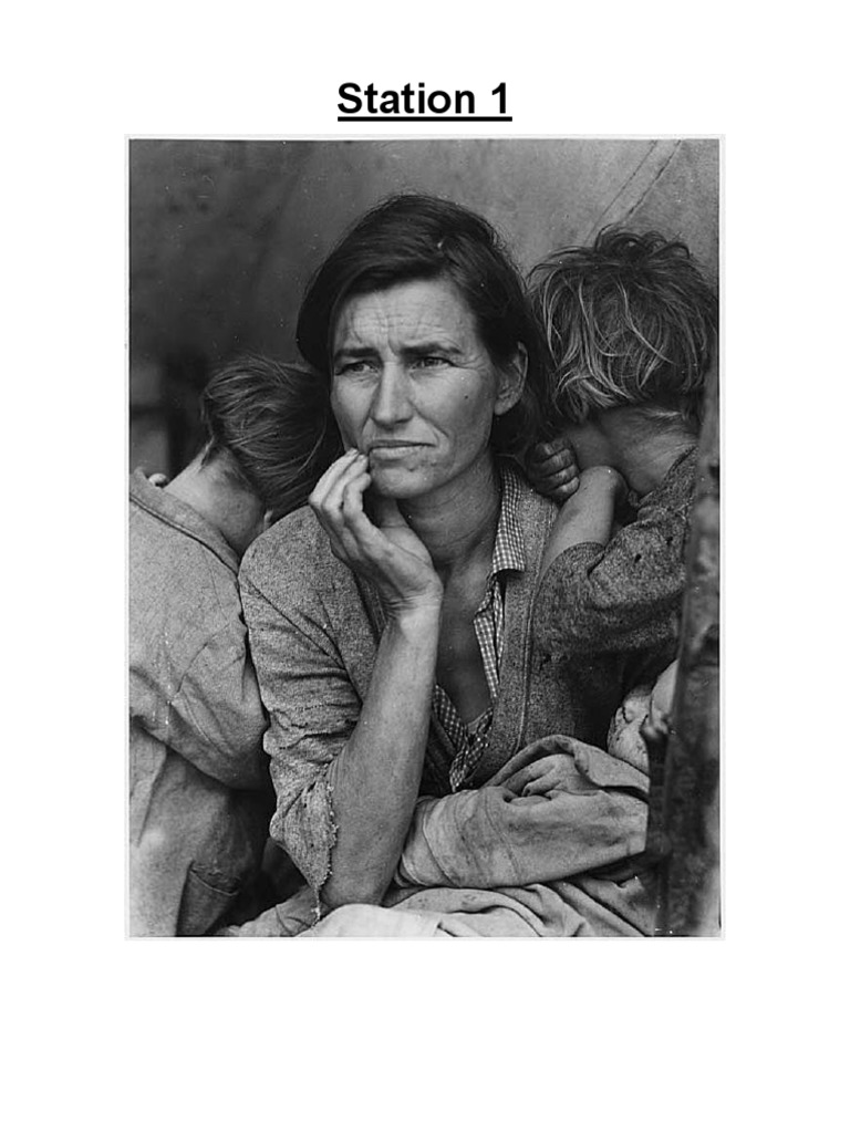 Great Depression Stations Sources | PDF | The United States | Human ...