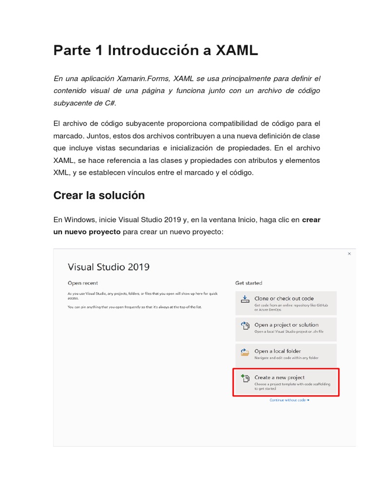 Introduccion A Xaml | PDF | Lenguaje de marcado de aplicación extensible | Xml