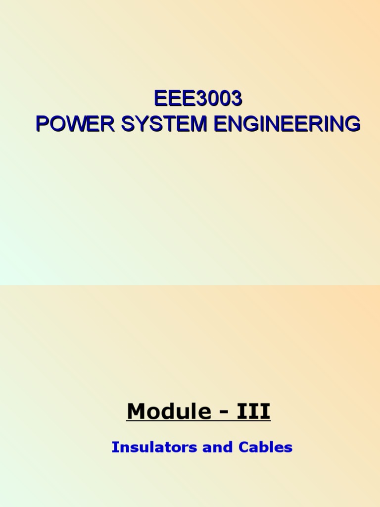 1 - Insulators String Efficiency Problem | PDF | Insulator (Electricity) | Capacitance